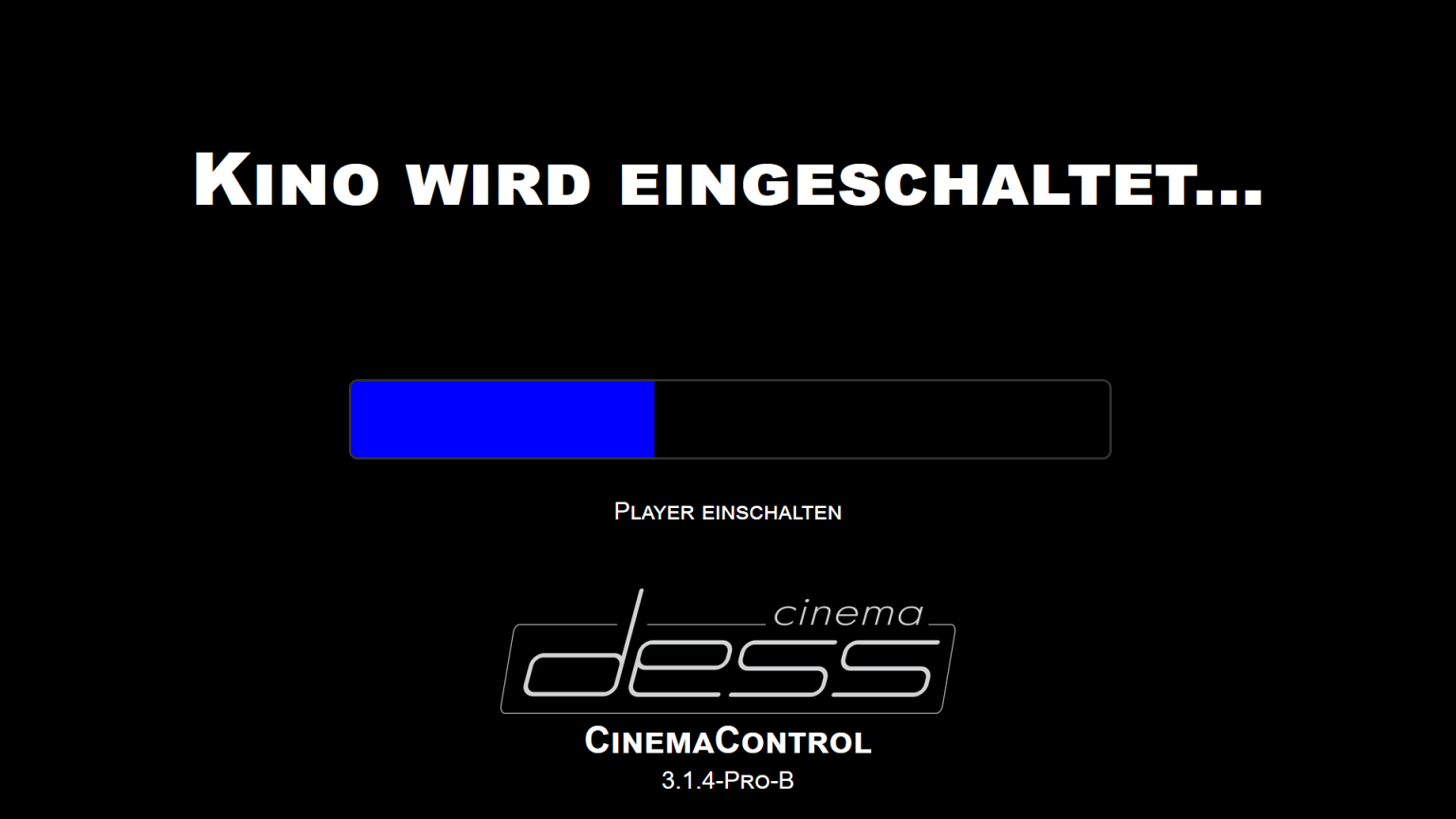 Cinema-Control – dess akustik